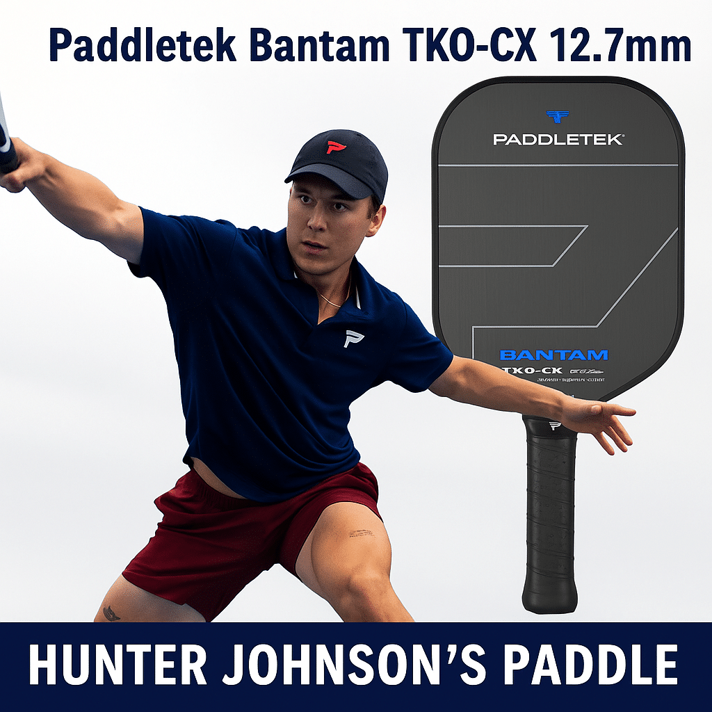 🏓 Paddletek Bantam TKO-CX 12.7 mm — Review (Hunter Johnson’s Pick ...